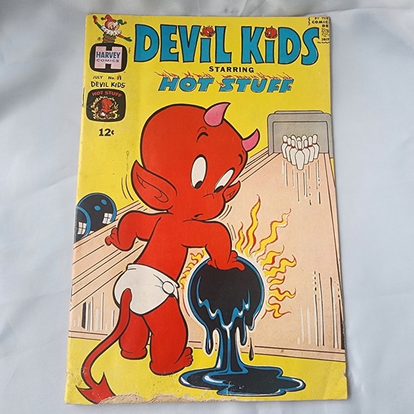 Harvey Comics | Other | Devil Kids Starring Hot Stuff Comic Book July 3 ...